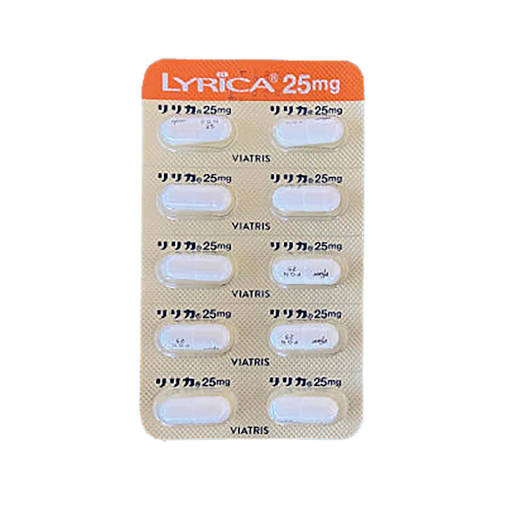 LYRICA Capsules 25mg [Brand Name] – DEJIMA PHARMACY JAPAN