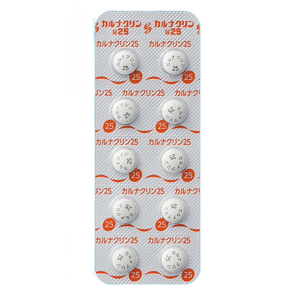 CARNACULIN TABLET 25 [Brand Name] – DEJIMA PHARMACY JAPAN