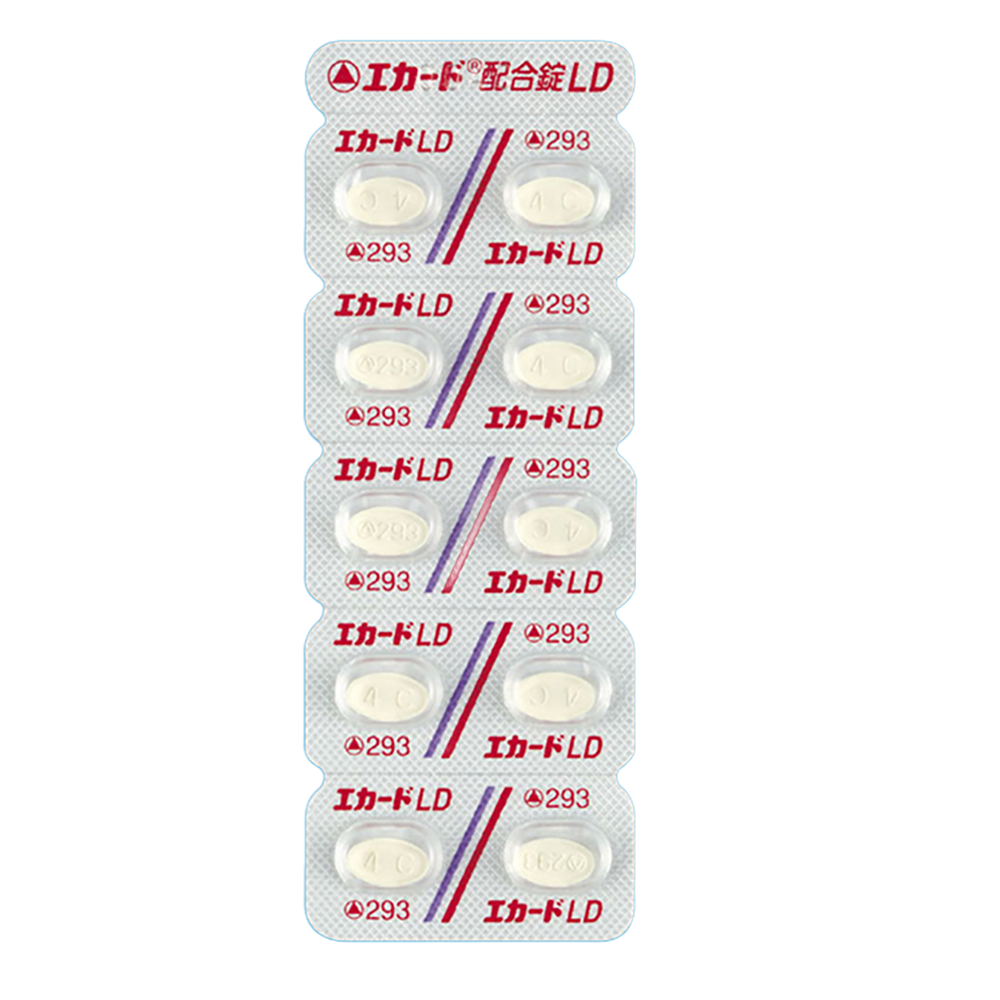 ECARD Combination Tablets LD [Brand Name] – DEJIMA PHARMACY JAPAN