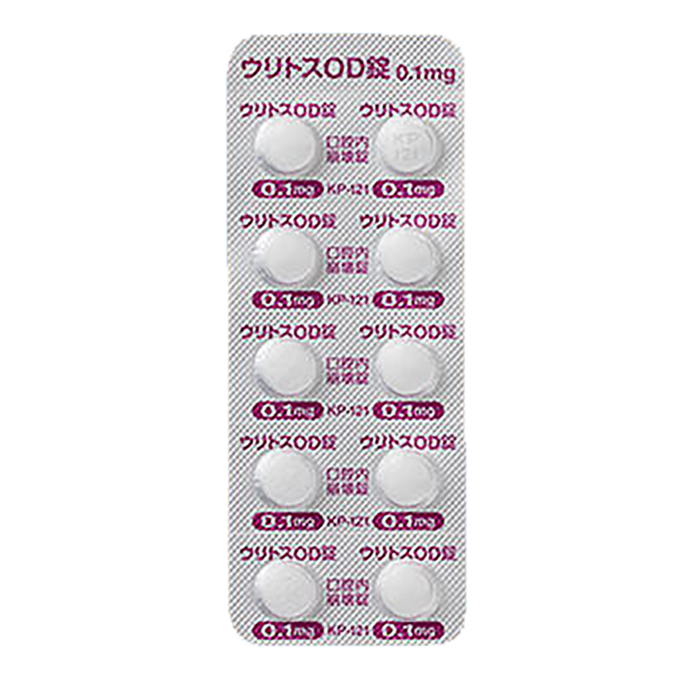 URITOS OD Tablets 0.1mg [Brand Name] – DEJIMA PHARMACY JAPAN